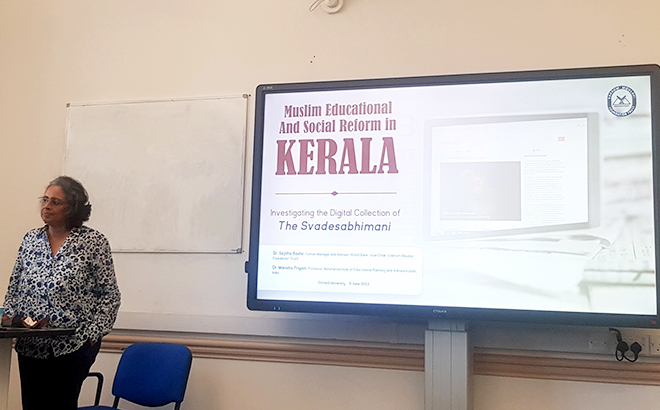 Vakkom Moulavi 150th Anniversary – Talks at Tuebingen University and ...